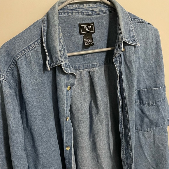 Junction West | Shirts | Junction West Denim Button Down | Poshmark